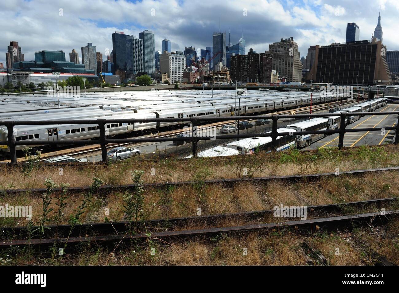 Sept. 20, 2012 - Manhattan, New York, U.S. - The undeveloped elevated ...