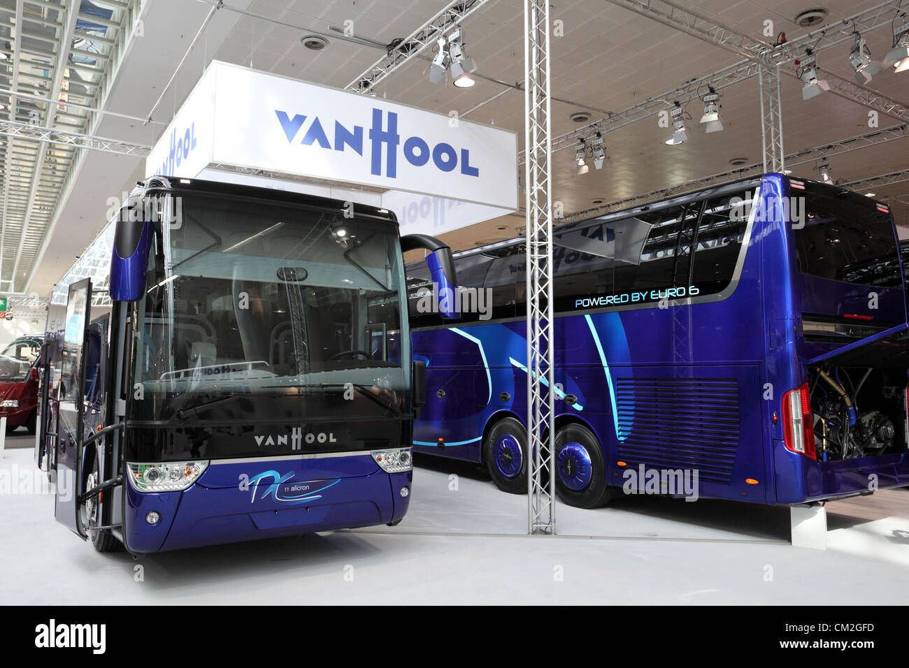 Vanhool bus coach hi-res stock photography and images - Alamy