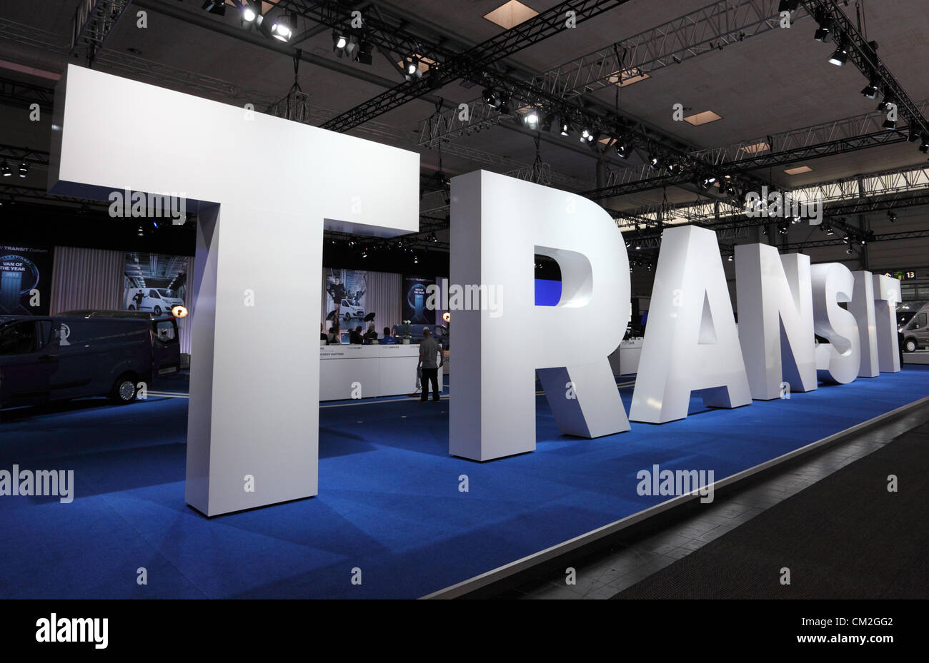 New Ford Transit Van presentation at the International Motor Show for ...