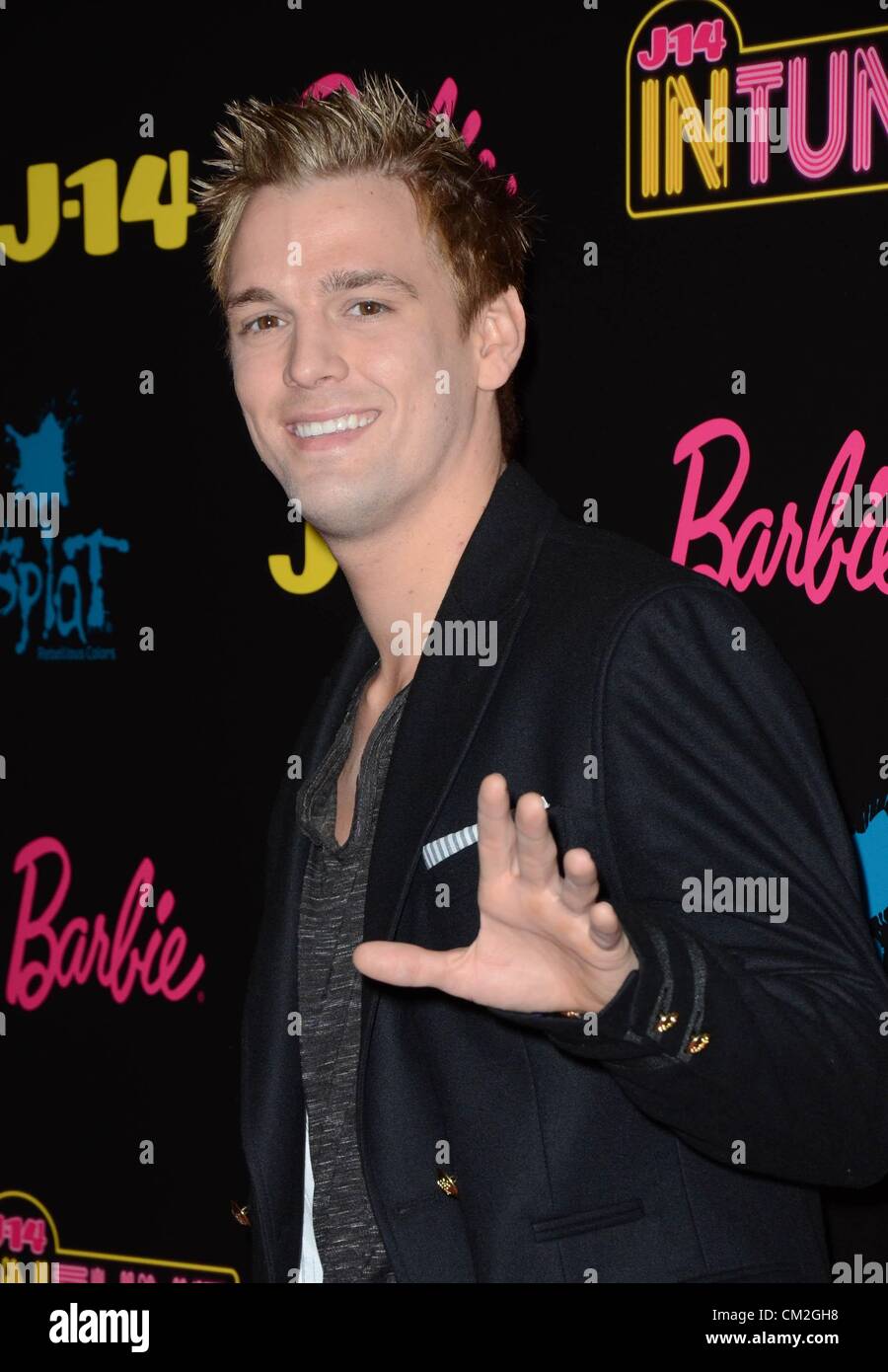 USA. Aaron Carter in attendance for J-14 Magazine 7th Annual InTune ...