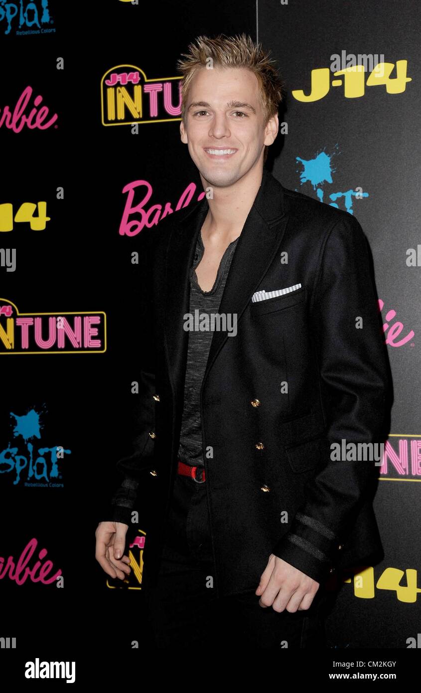 Aaron Carter in attendance for J-14 Magazine 7th Annual InTune Concert ...