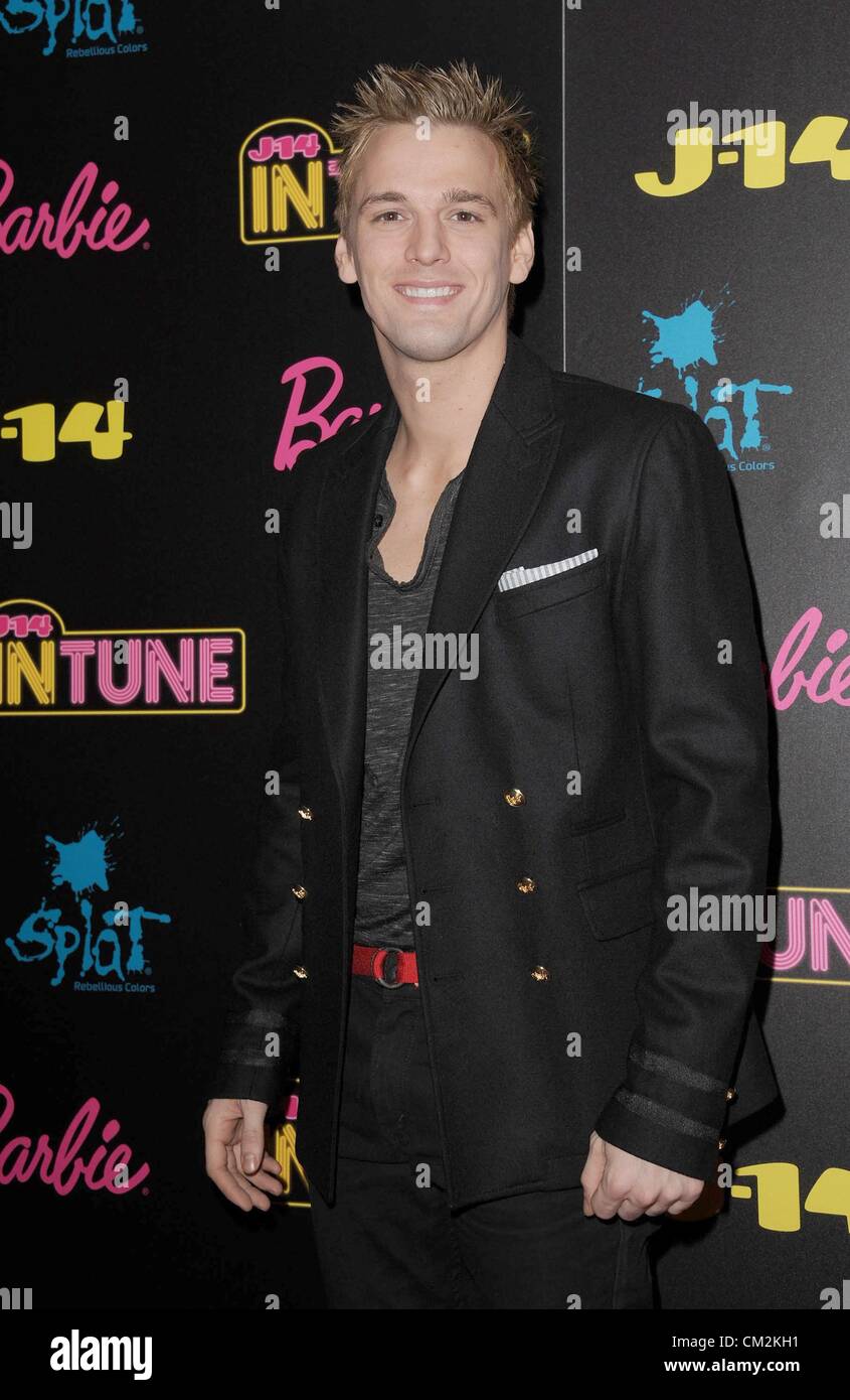 Aaron Carter in attendance for J-14 Magazine 7th Annual InTune Concert ...