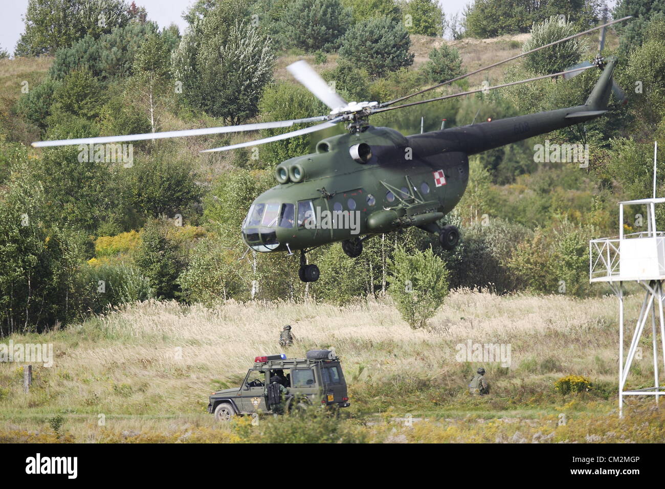 Polish military gendarmerie hi-res stock photography and images - Alamy