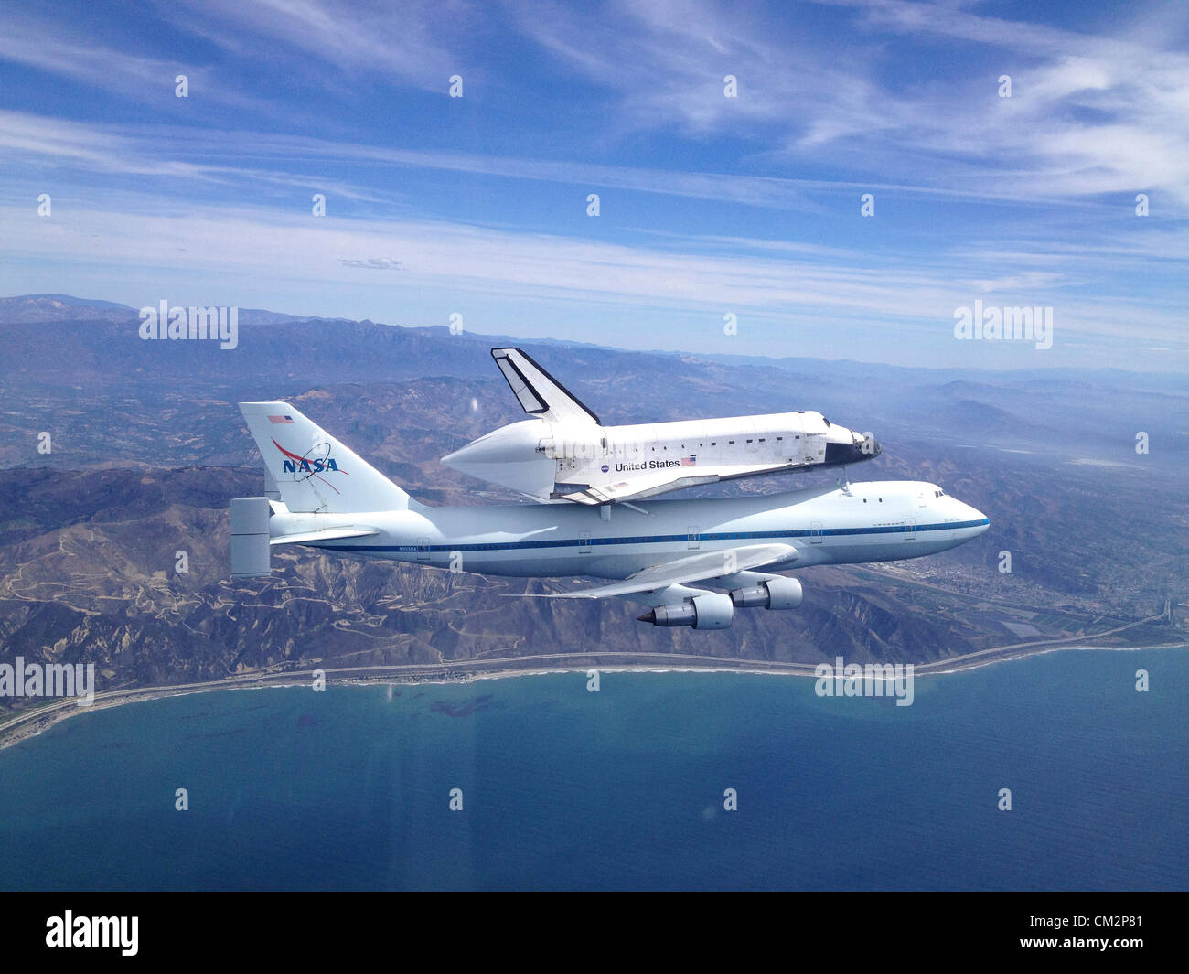 NASA Shuttle Carrier Aircraft carrying space shuttle Endeavour soars ...
