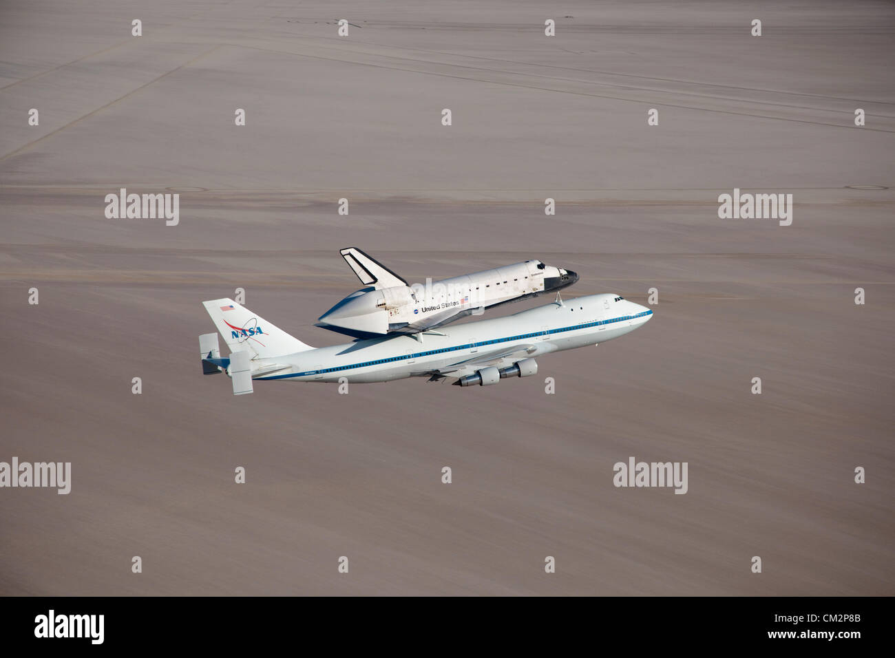 NASA Shuttle Carrier Aircraft carrying space shuttle Endeavour soars ...