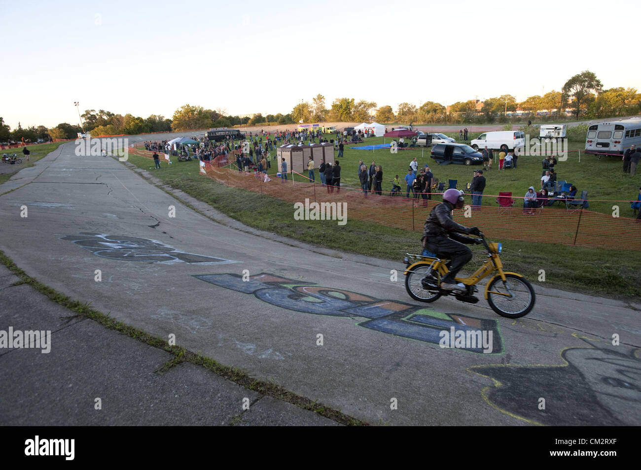 Sept. 15, 2012 - Detroit, Michigan, U.S - Adam Nael of Livonia wins his ...