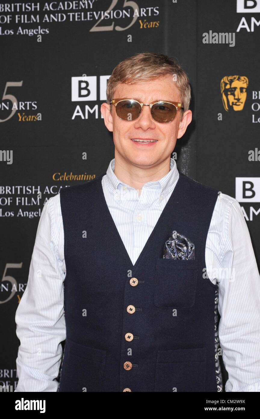 Martin Freeman at arrivals for BAFTA Los Angeles TV Tea 2012, The ...