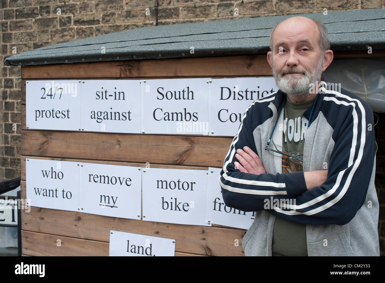 Steve Redman of Church Street Willingham near Cambridge UK starts a 24/ ...