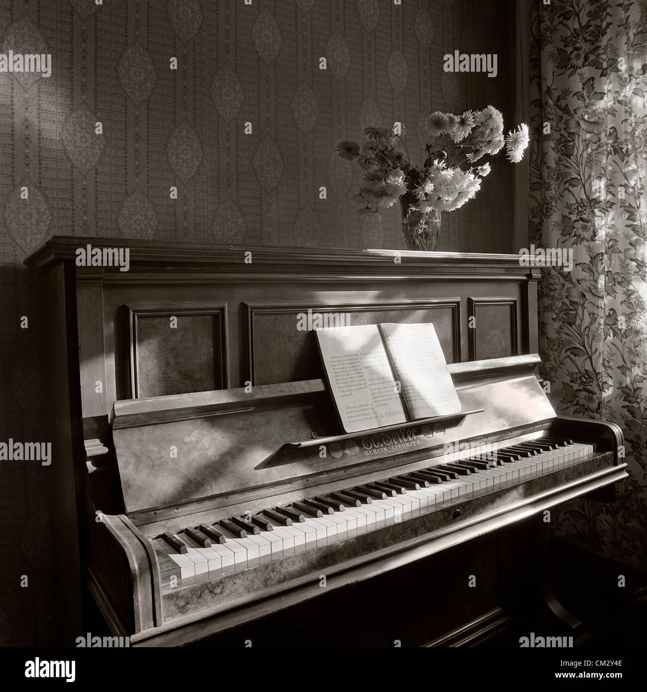 Still life on a piano hi-res stock photography and images - Alamy