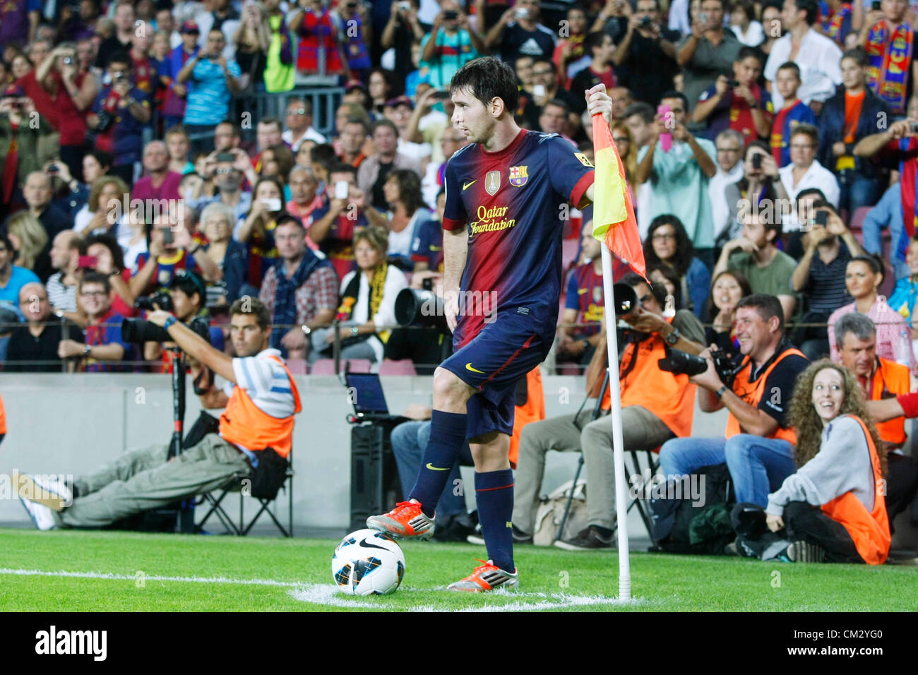 Lionel Messi (Barcelona), SEPTEMBER 22, 2012 - Football / Soccer ...