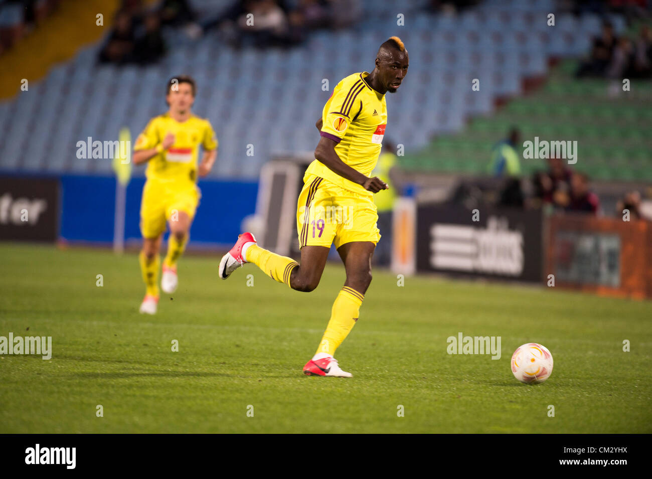 Lacina Traore (Anzhi), September 20, 2012 - Football / Soccer : UEFA ...