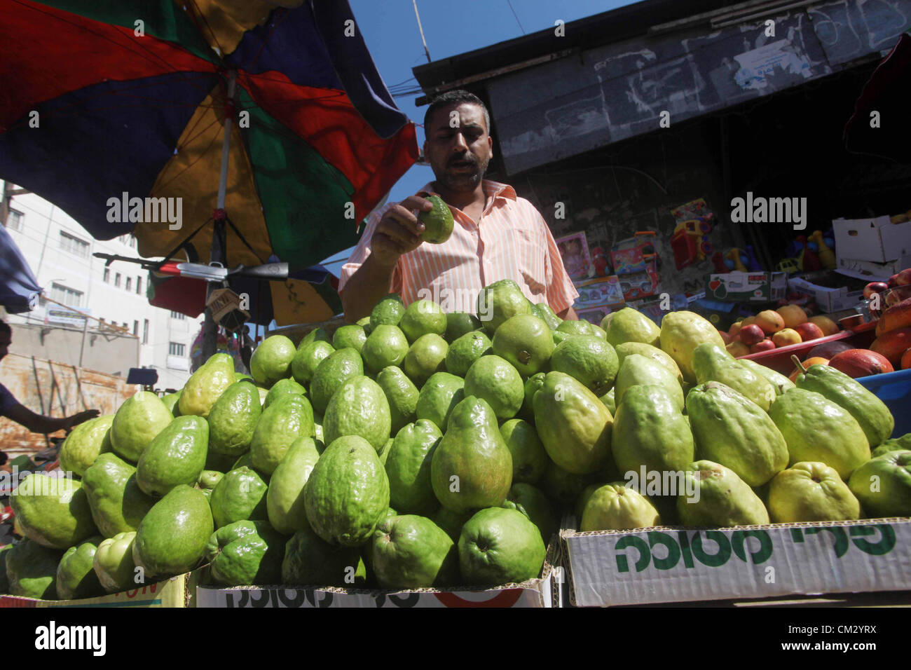Sept. 23, 2012 - Gaza City, Gaza Strip, Palestinian Territory - A ...