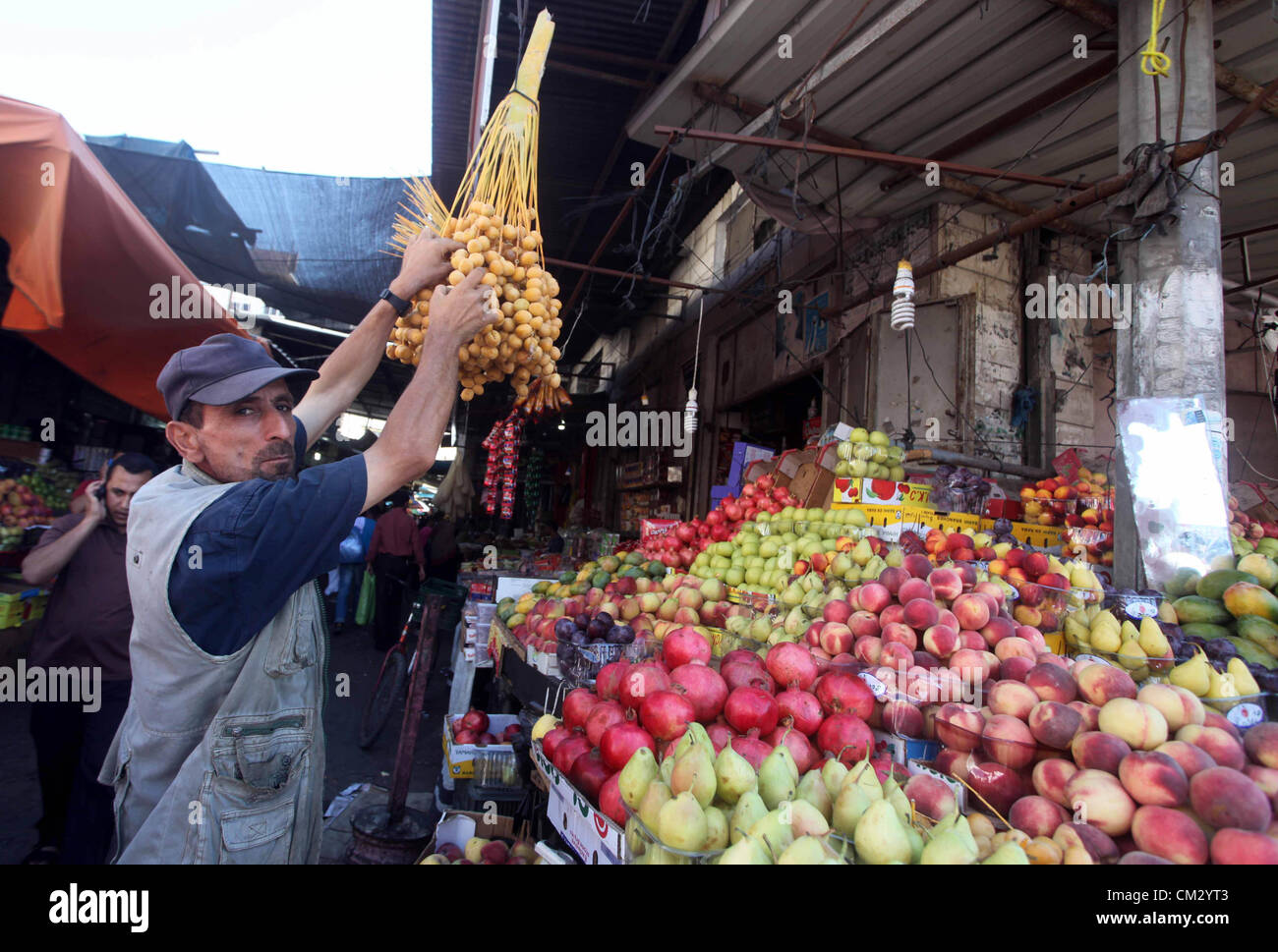 Sept. 23, 2012 - Gaza City, Gaza Strip, Palestinian Territory - A ...