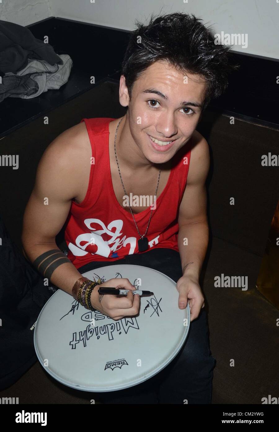 in attendance for Midnight Red in Concert at SPLASH, SPLASH, New York ...