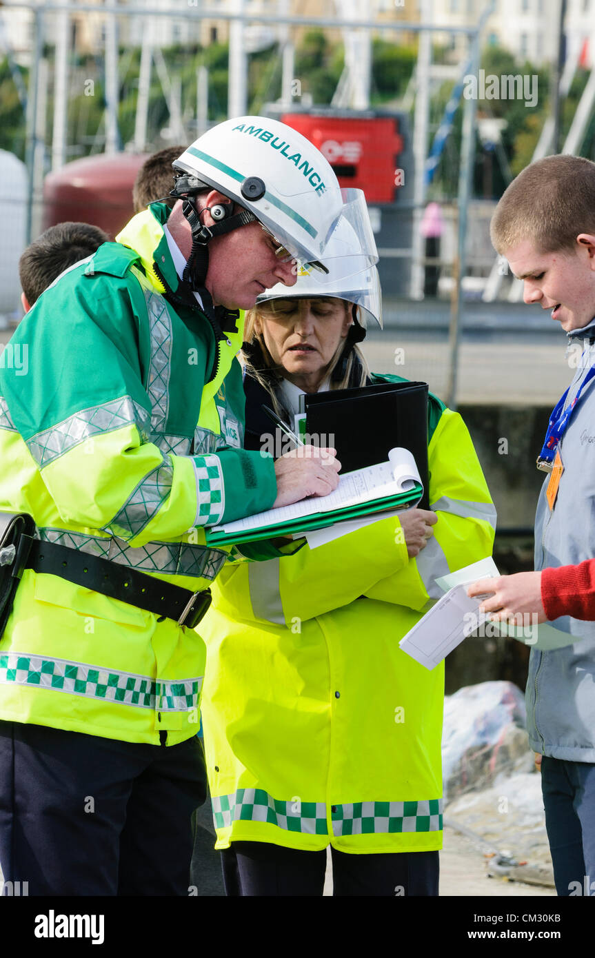Ambulance service exercise hi-res stock photography and images - Alamy