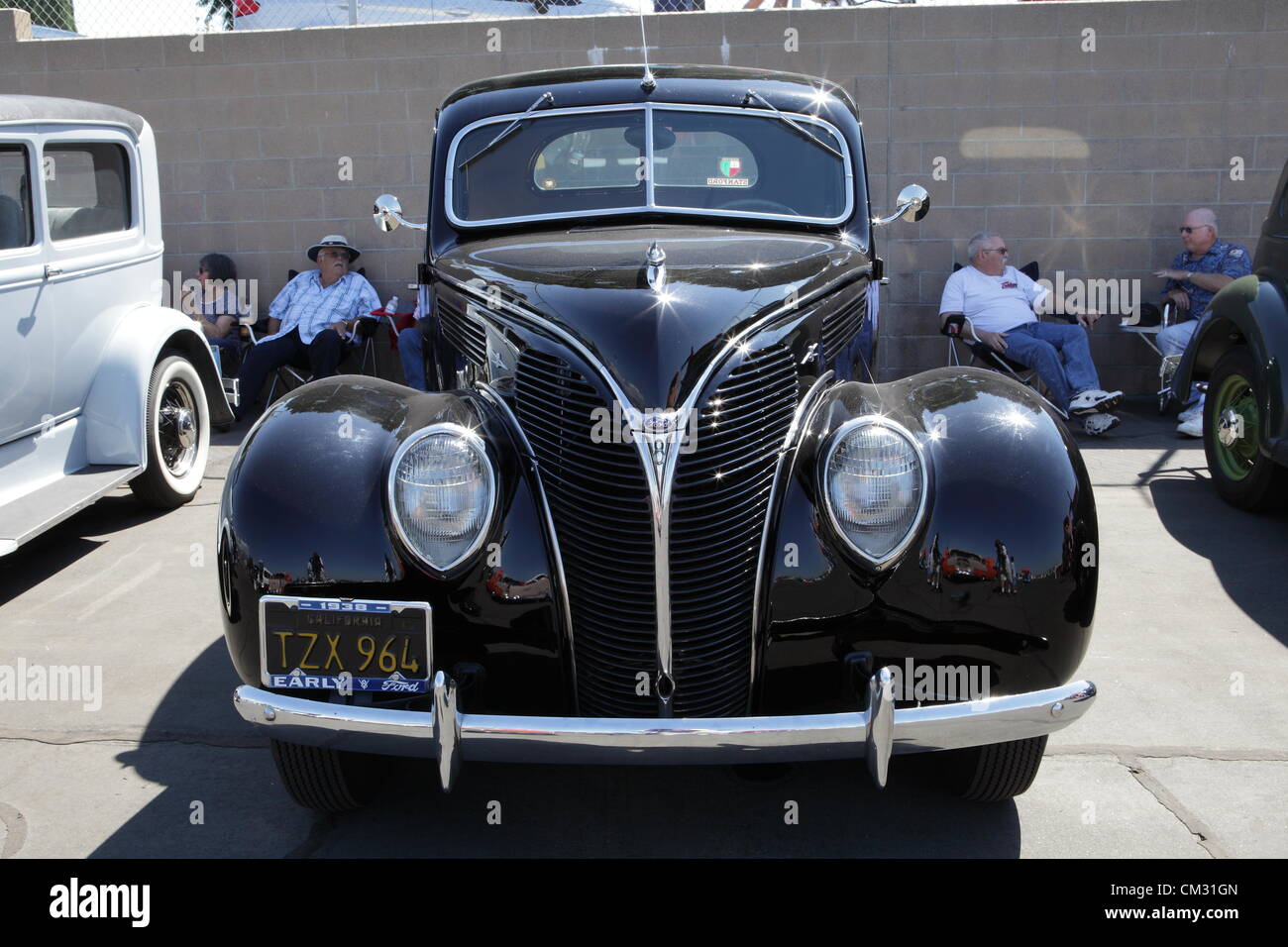 EL MONTE, CALIFORNIA, USA - SEPTEMBER 23, 2012 - 1938 Ford Model 81A ...