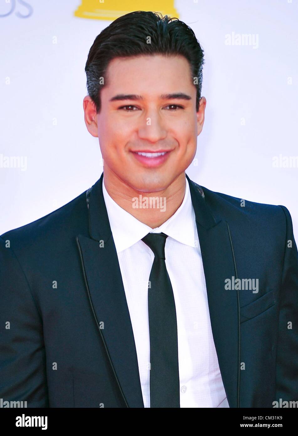 Mario Lopez arrivals64th Primetime Emmy Awards - ARRIVALS Nokia Theatre ...