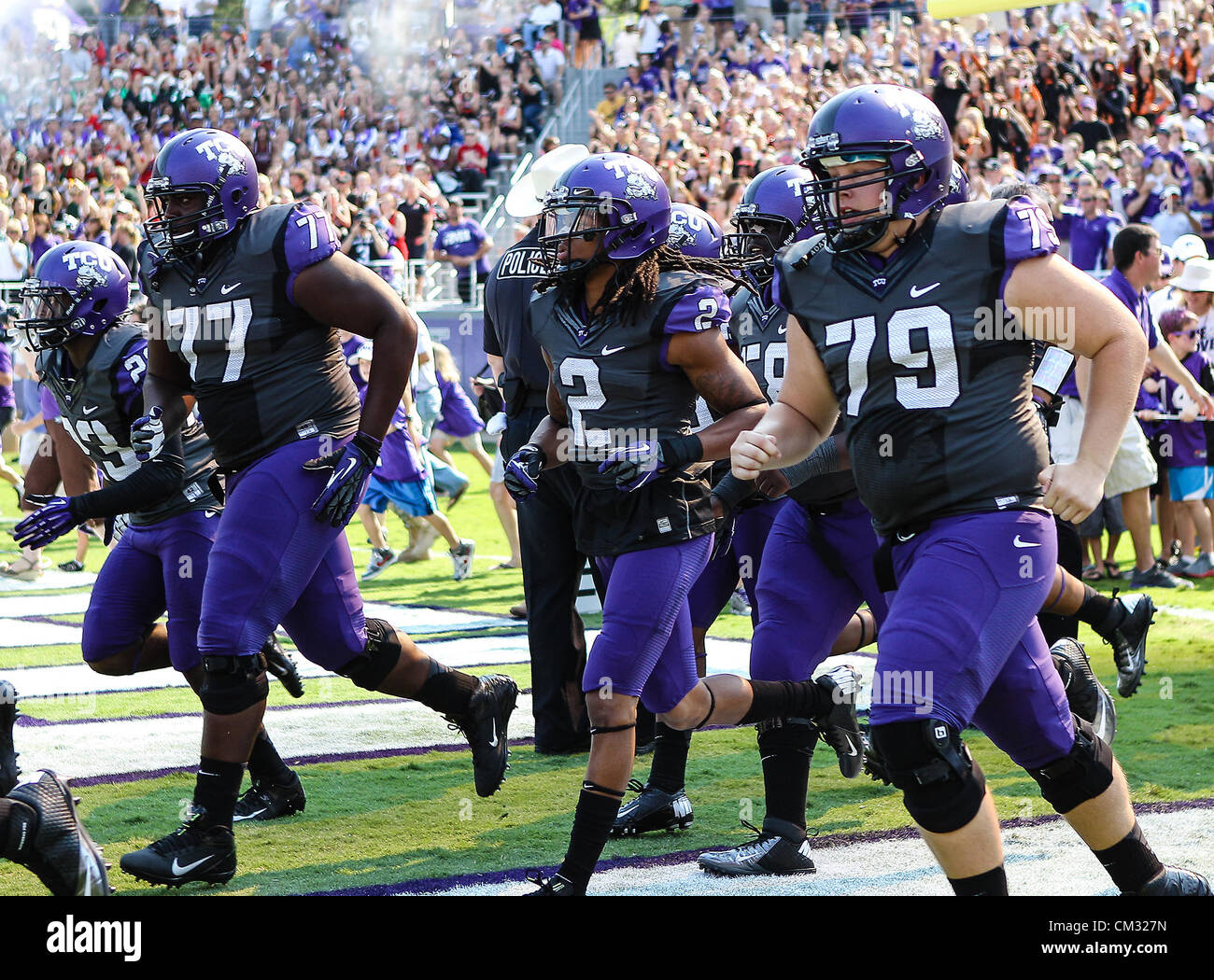 Sept. 22, 2012 - Fort Worth, Texas, United States of America - TCU ...