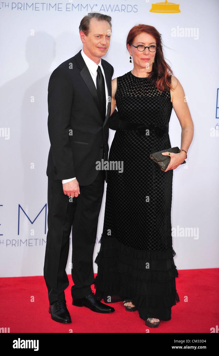 Steve Buscemi Jo Andres arrivals64th Primetime Emmy Awards - ARRIVALS ...