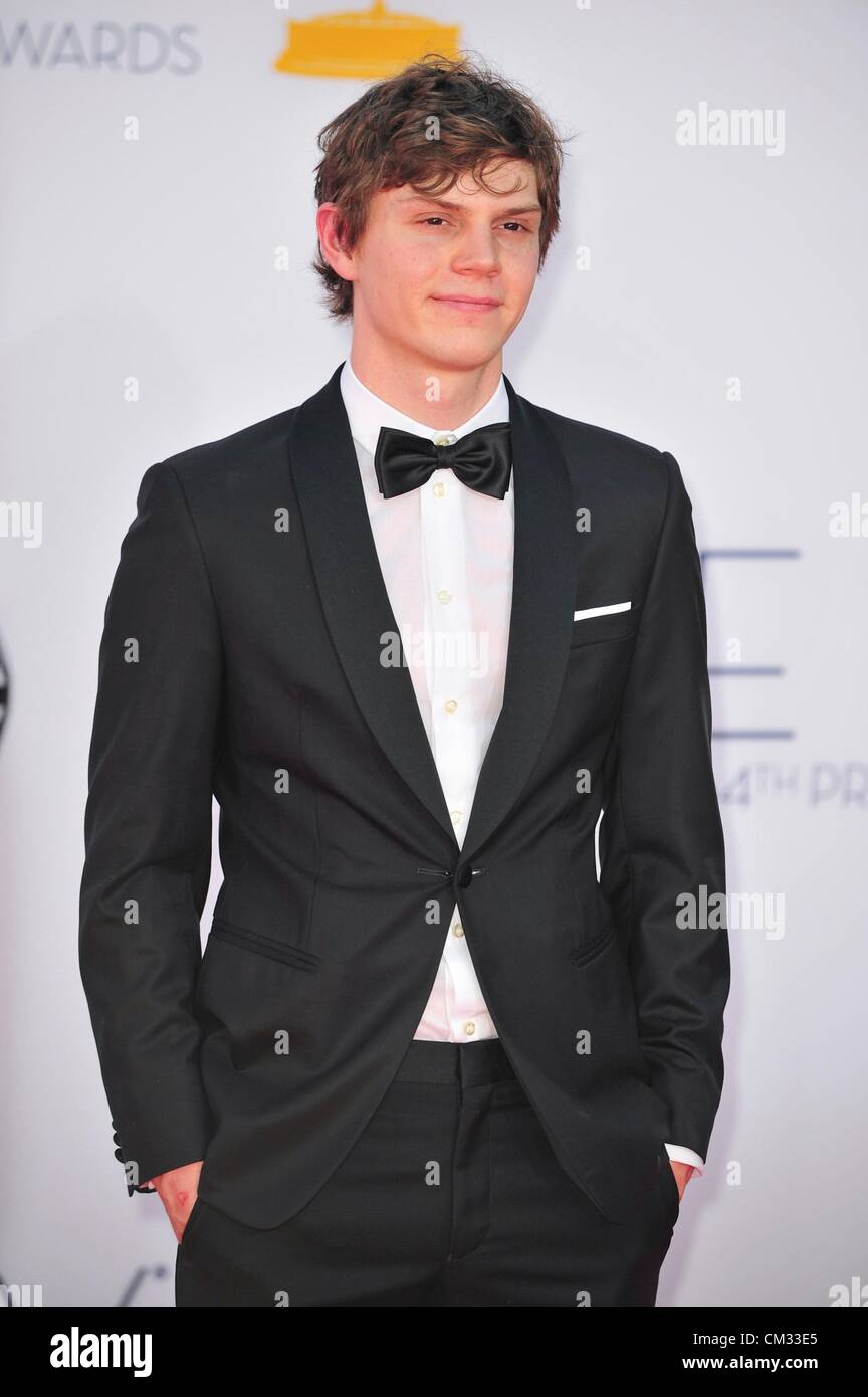 Evan Peters arrivals64th Primetime Emmy Awards - ARRIVALS Part 3 Nokia ...
