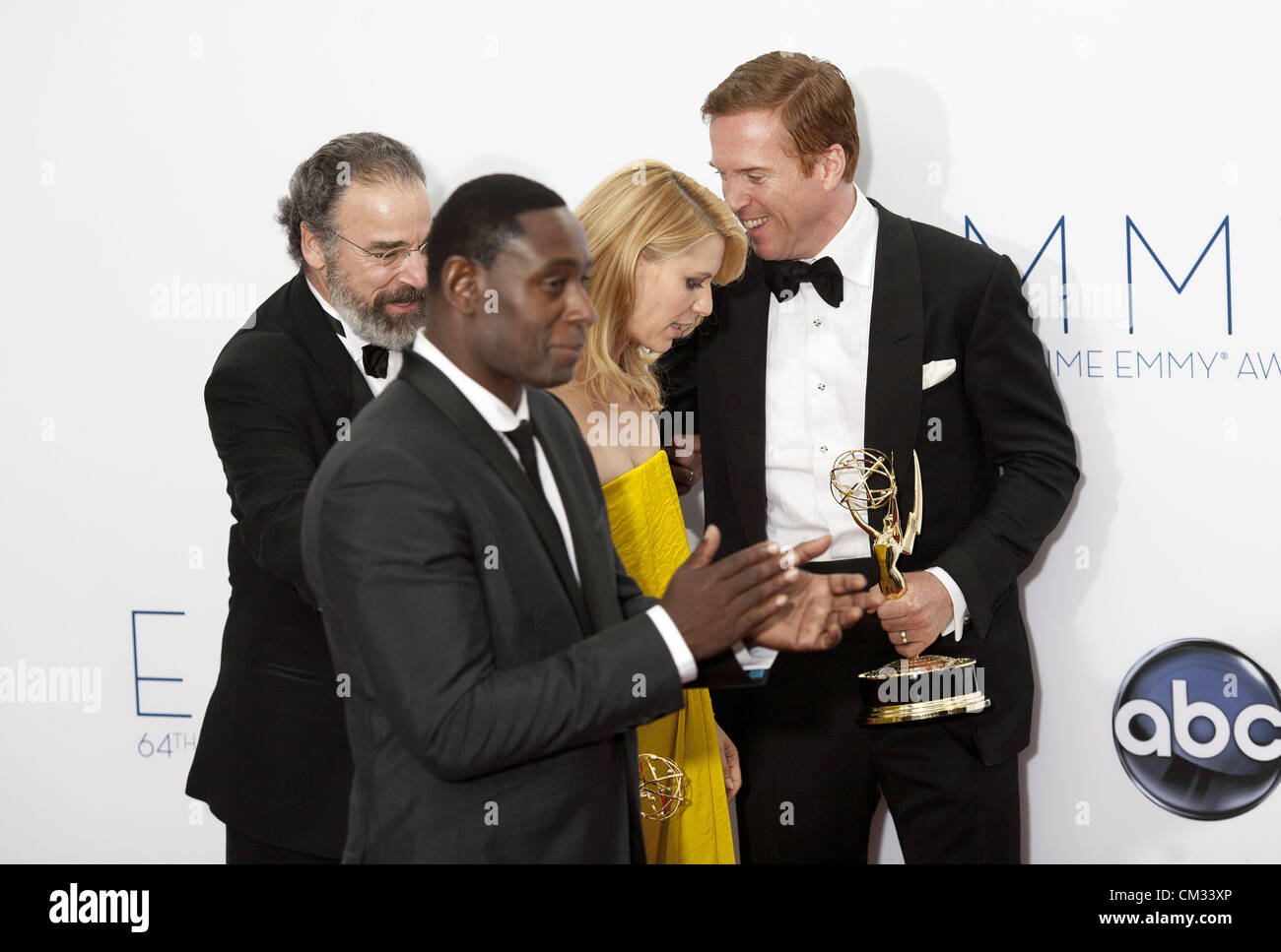 Sept. 23, 2012 - Los Angeles, California, USA - The cast of Homeland ...