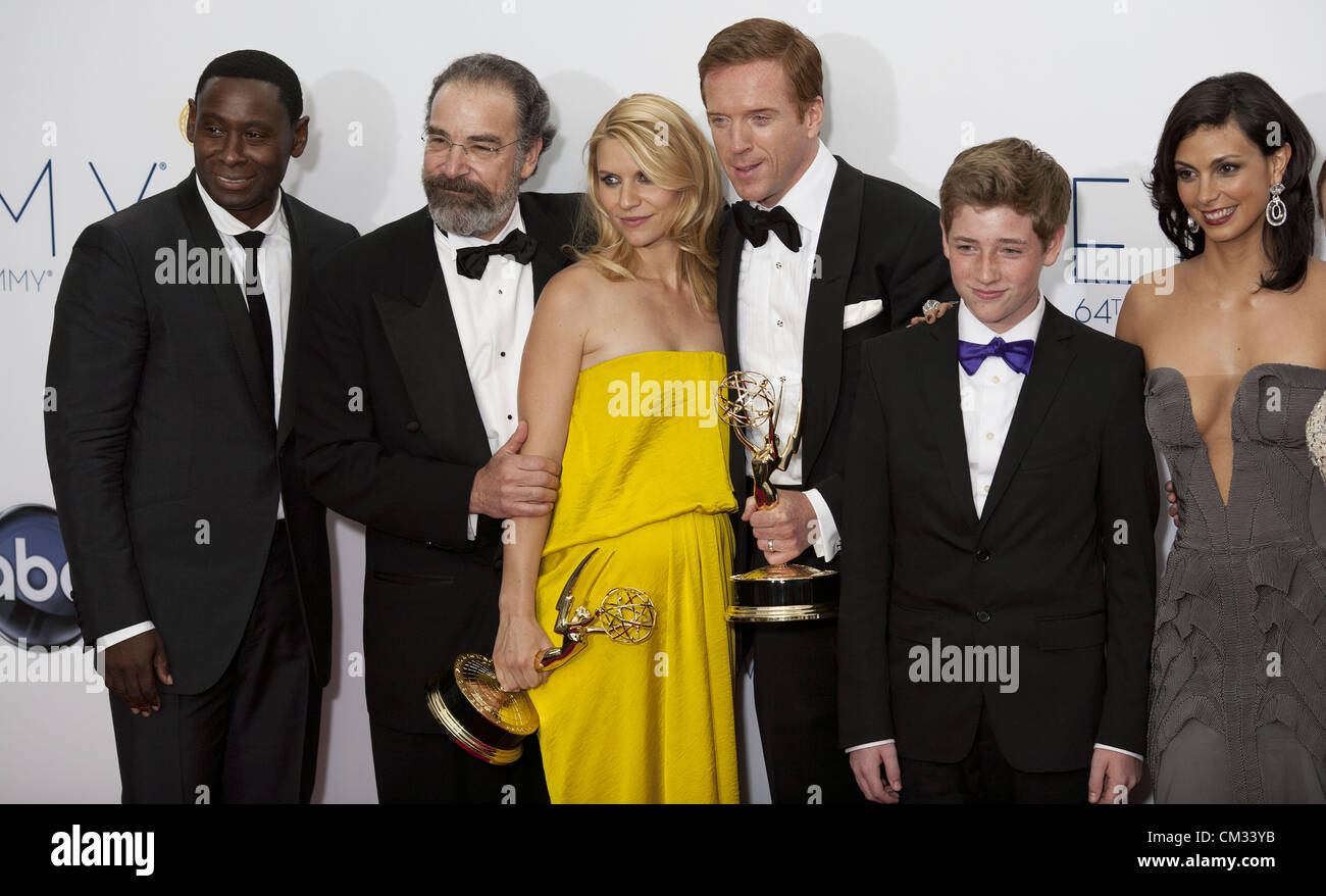 Sept. 23, 2012 - Los Angeles, California, USA - The cast of Homeland ...