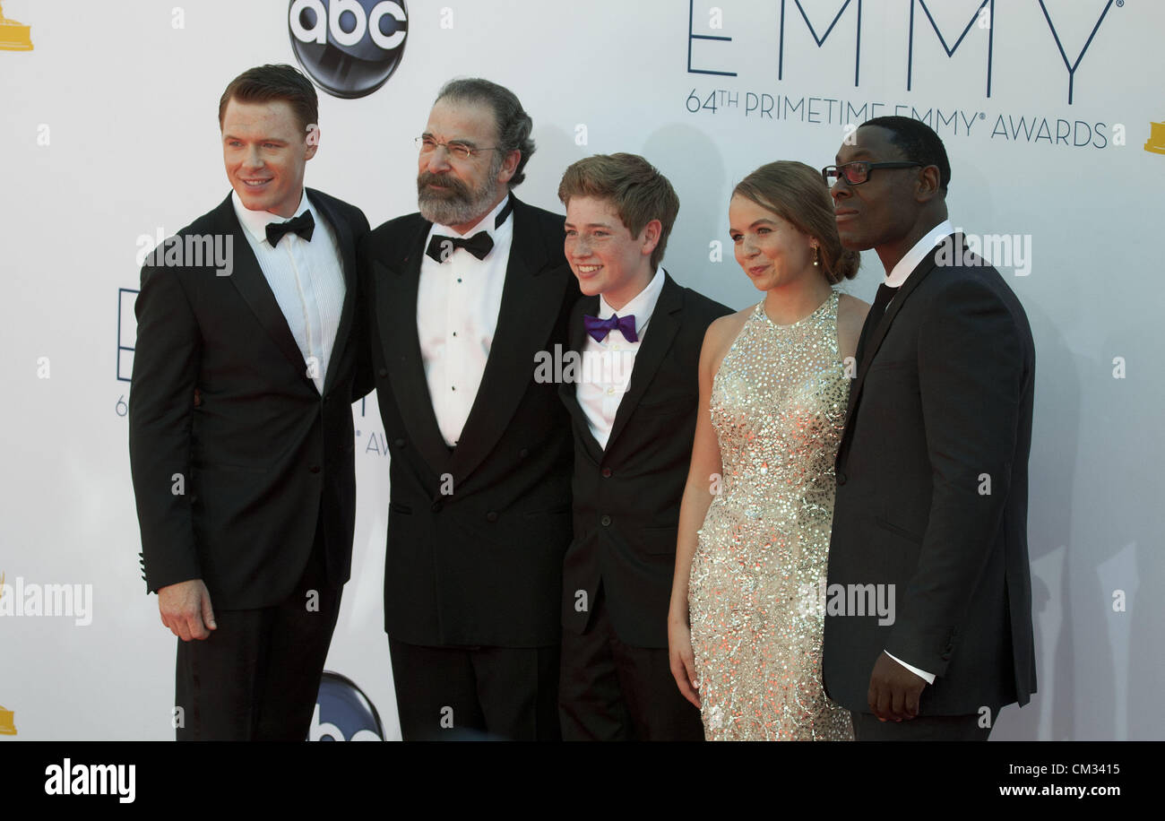 Sept. 23, 2012 - Los Angeles, California, USA - The cast of Homeland at ...