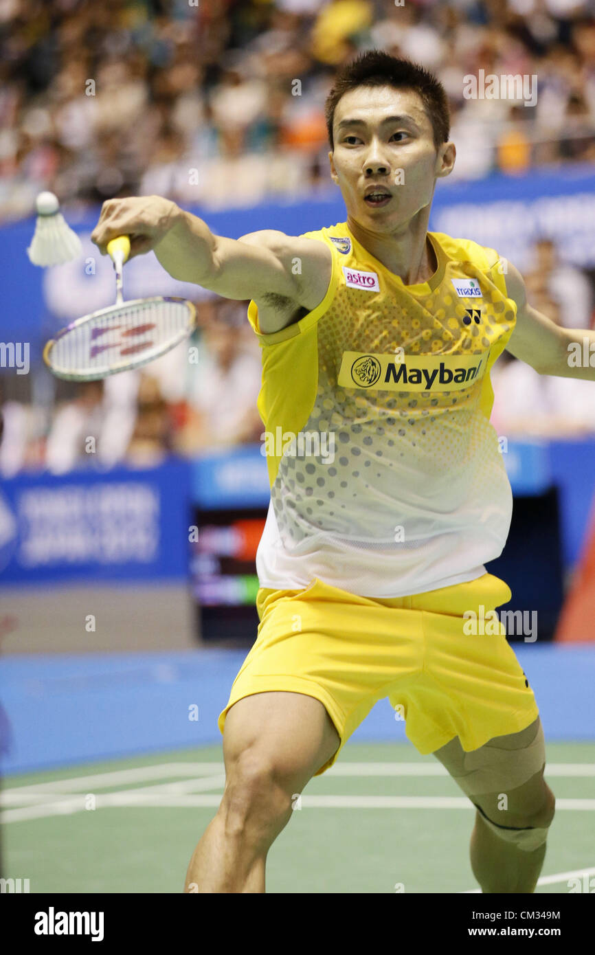 Chong Wei Lee (MAS), SEPTEMBER 23, 2012 - Badminton : Chong Wei Lee of ...