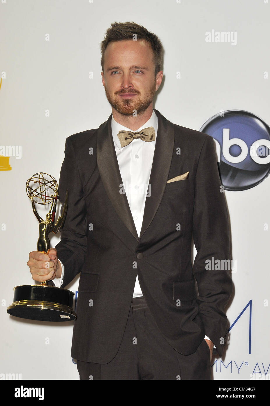 Sept. 23, 2012 - Los Angeles, California, U.S. - Aaron Paul Attending ...