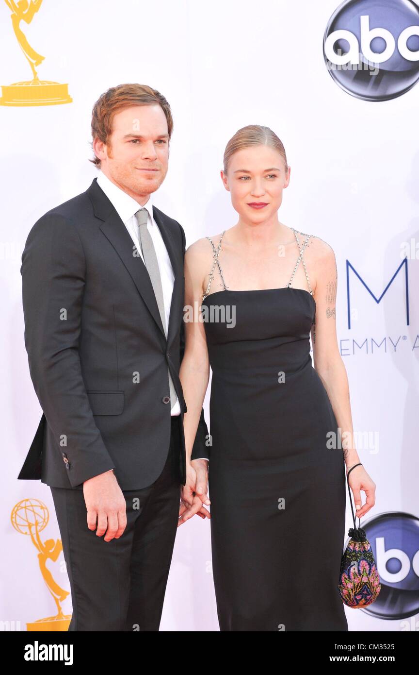 Michael C Hall arrivals64th Primetime Emmy Awards - ARRIVALS Nokia ...