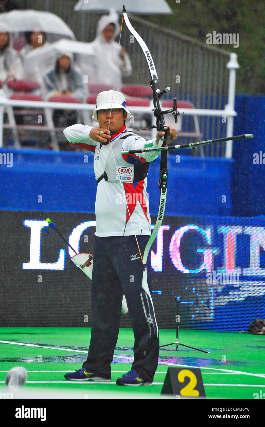 September 23rd, 2012 : Tokyo, Japan - Takaharu Furukawa of Japan took a ...