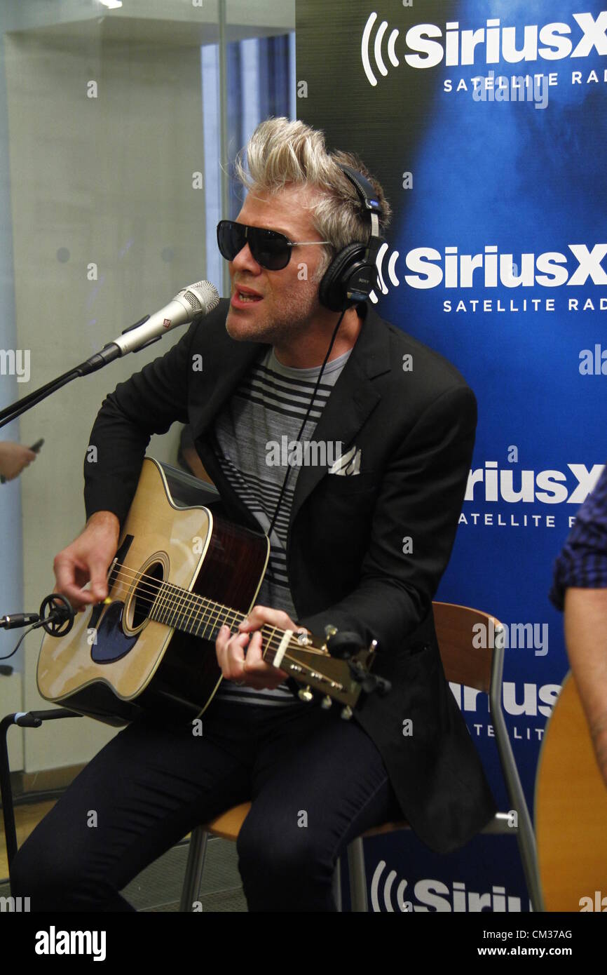 Sept. 4, 2012 - Ny, NY, U.S. - Rob Thomas and Kyle Cook of Matchbox 20 ...