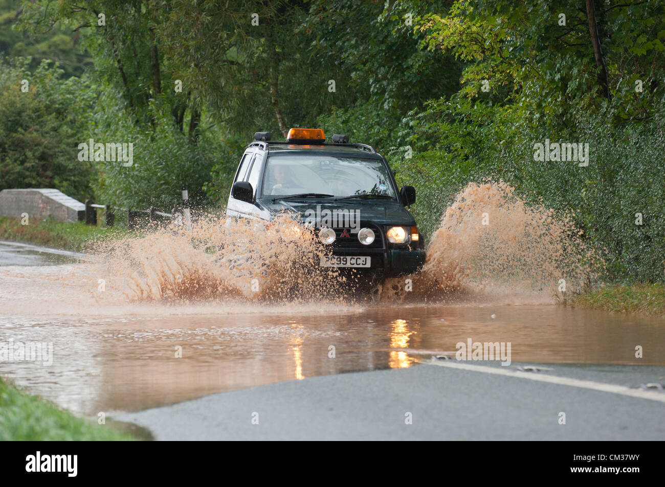 Floods september uk 2012 hi-res stock photography and images - Alamy