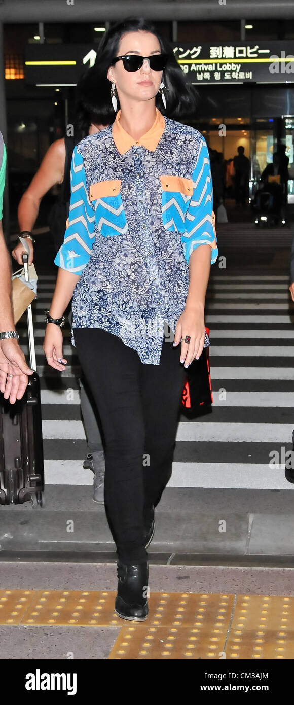 Tokyo, Japan - Katy Perry, September 24, 2012 : Singer Katy Perry ...
