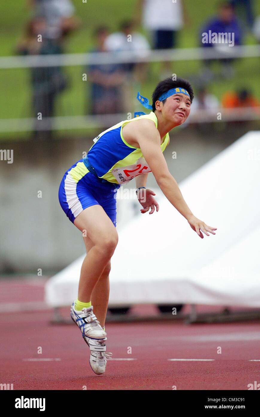 Yuki Ebihara (Mooka Joshi), JULY 29, 2003 - Athletics : 2003 All-Japan ...