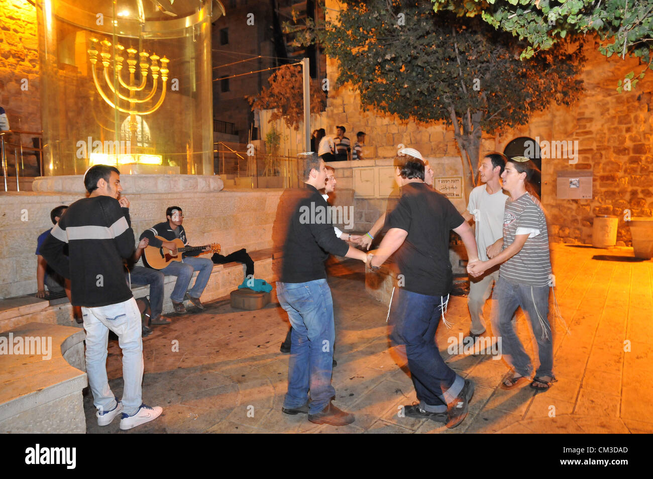 Tens of thousands of Jewish people gather for a mass prayer for ...