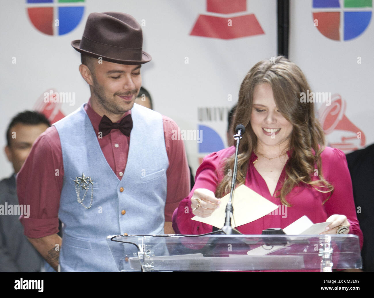 Sept. 25, 2012 - Los Angeles, California, USA - Jesse Huerta, Joy ...