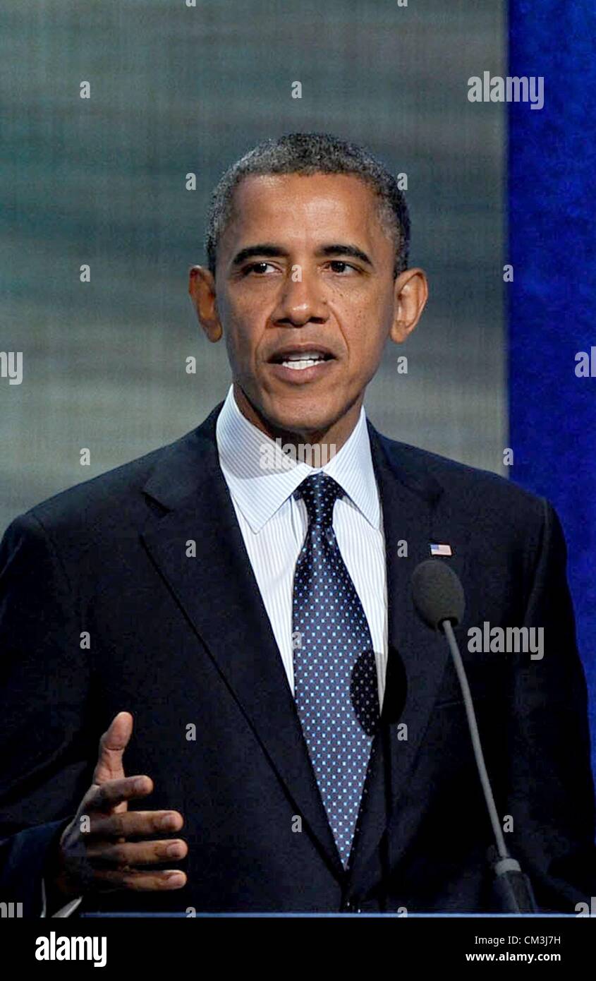 Barack Obama in attendance for Clinton Global Initiative Annual Meeting ...