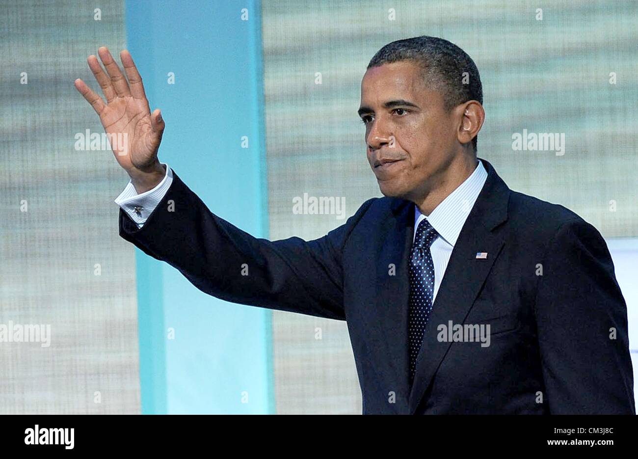 Barack Obama in attendance for Clinton Global Initiative Annual Meeting ...
