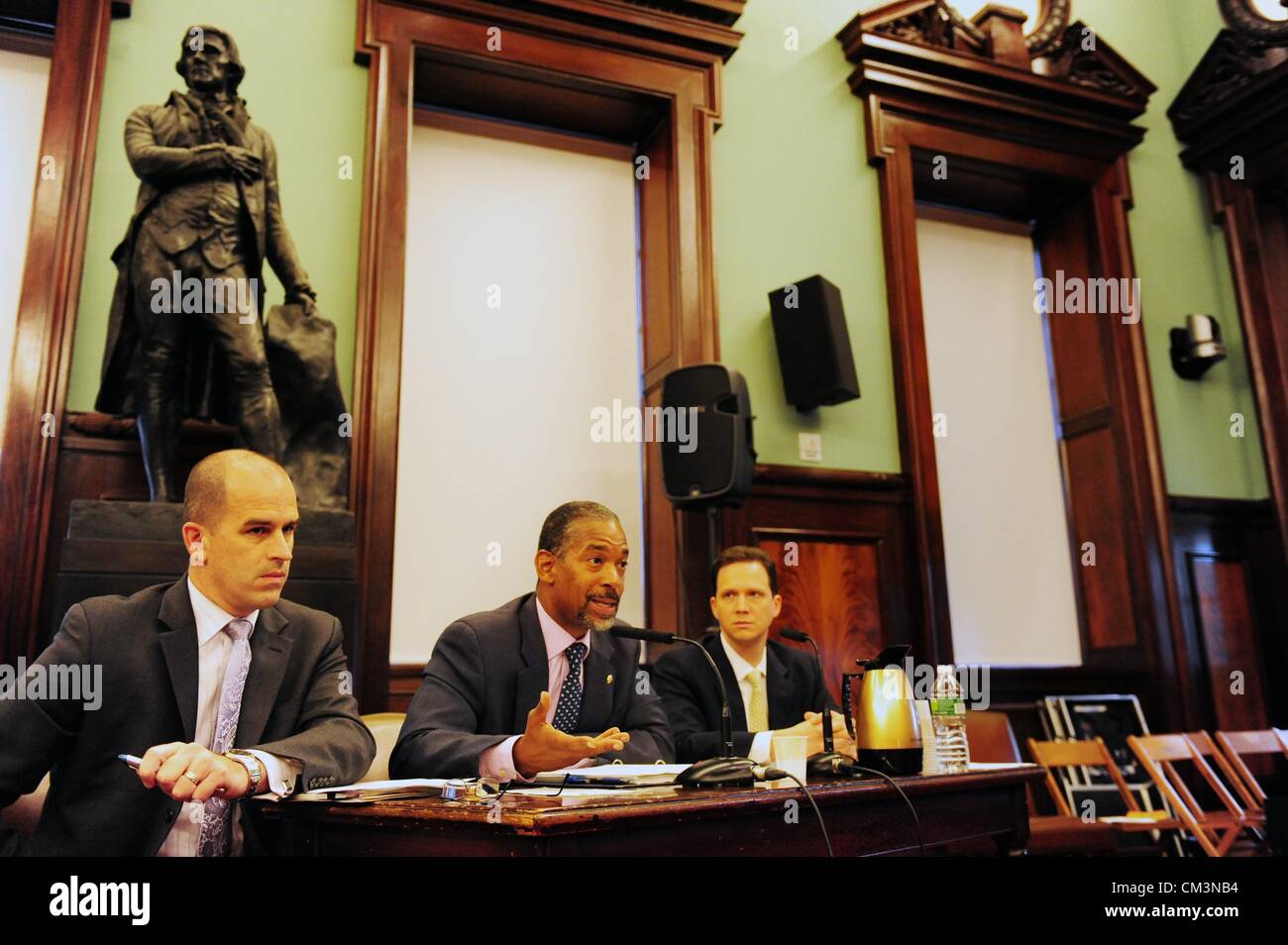 Sept. 27, 2012 - Manhattan, New York, U.S. - New York City Housing ...