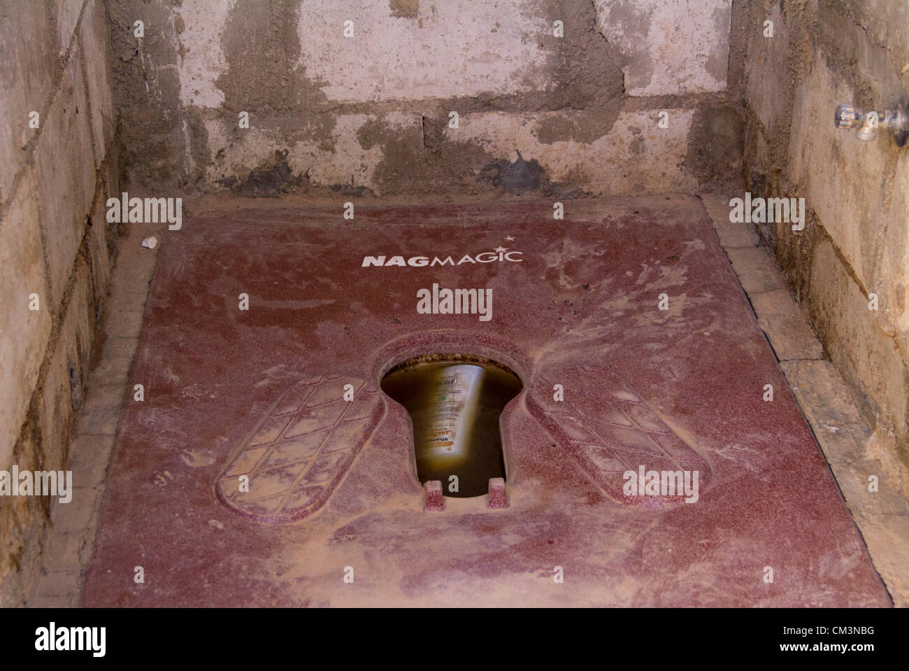 Overflowing latrines at the Zaatari Refugee Camp in Jordan on Wednesday ...