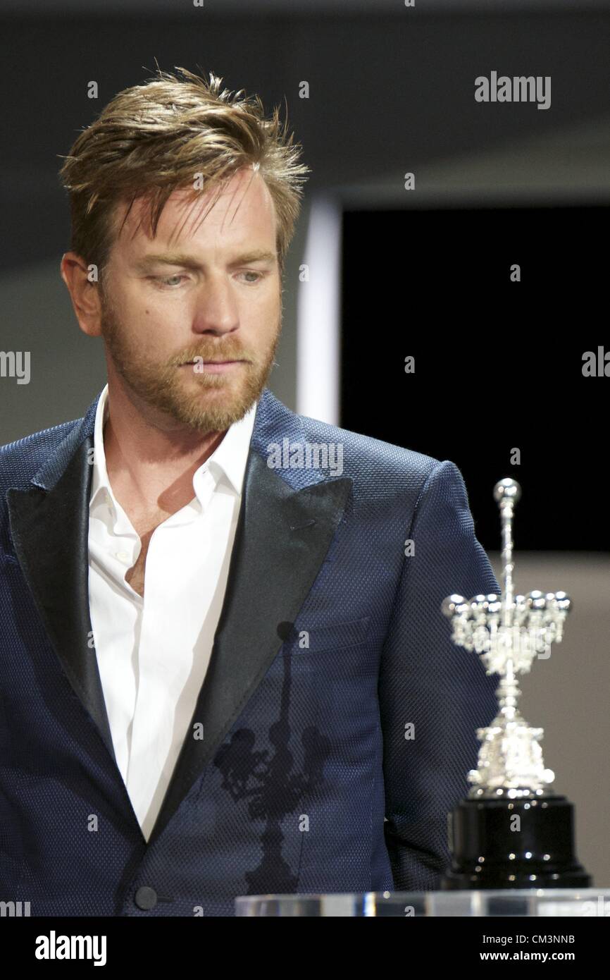 Sept. 27, 2012 - San Sebastian, Euskadi, Spain - Scotish Actor Ewan ...