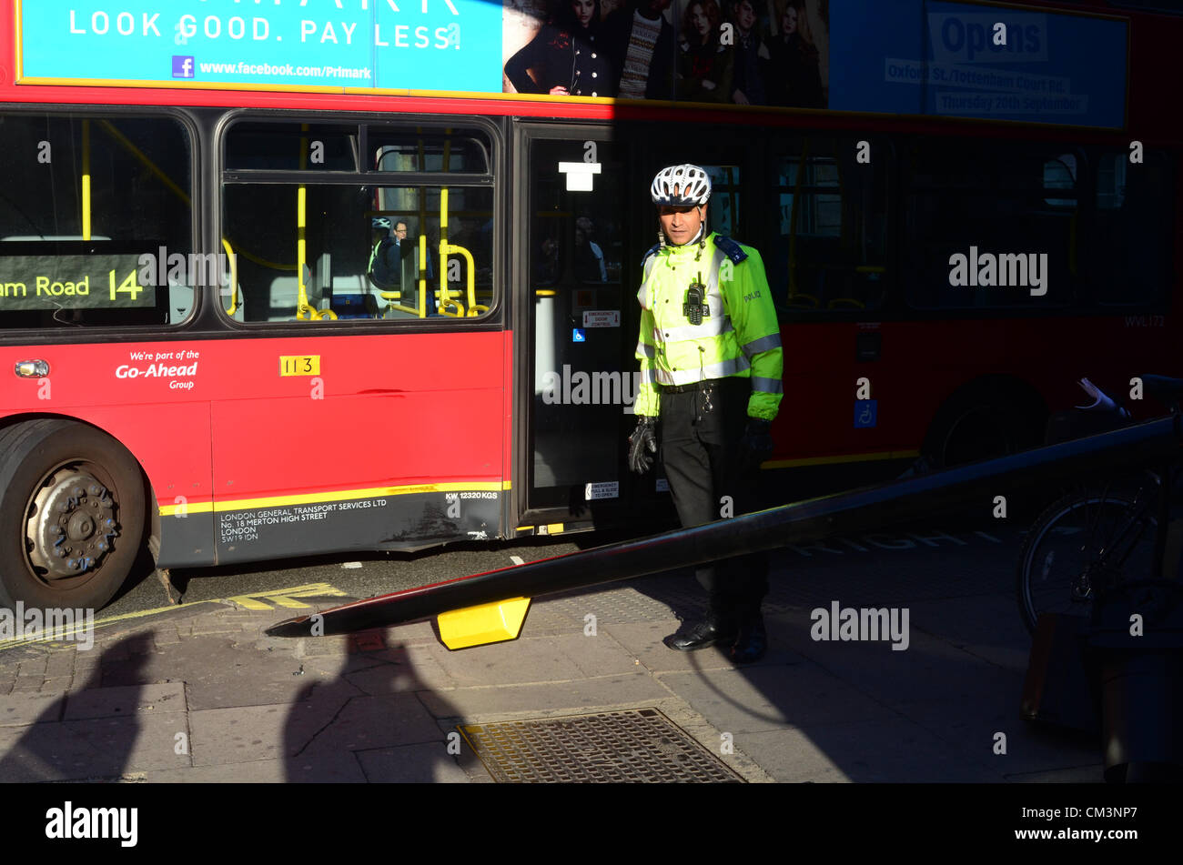 September 27th 2012: A female pedestrian was injured after she was hit ...