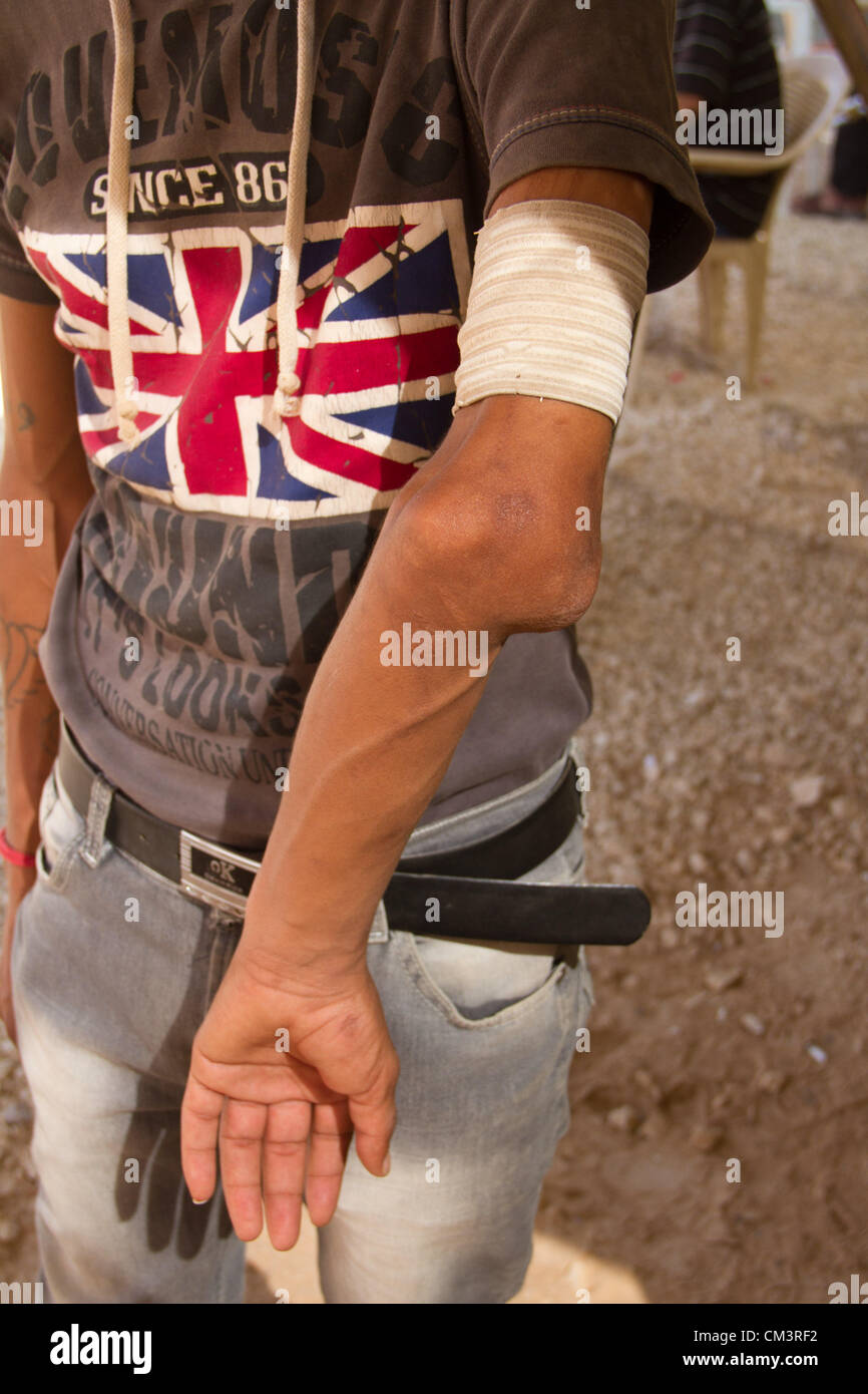 A 27 year old former Free Syrian Army (FSA) fighter from Darra, Syria ...