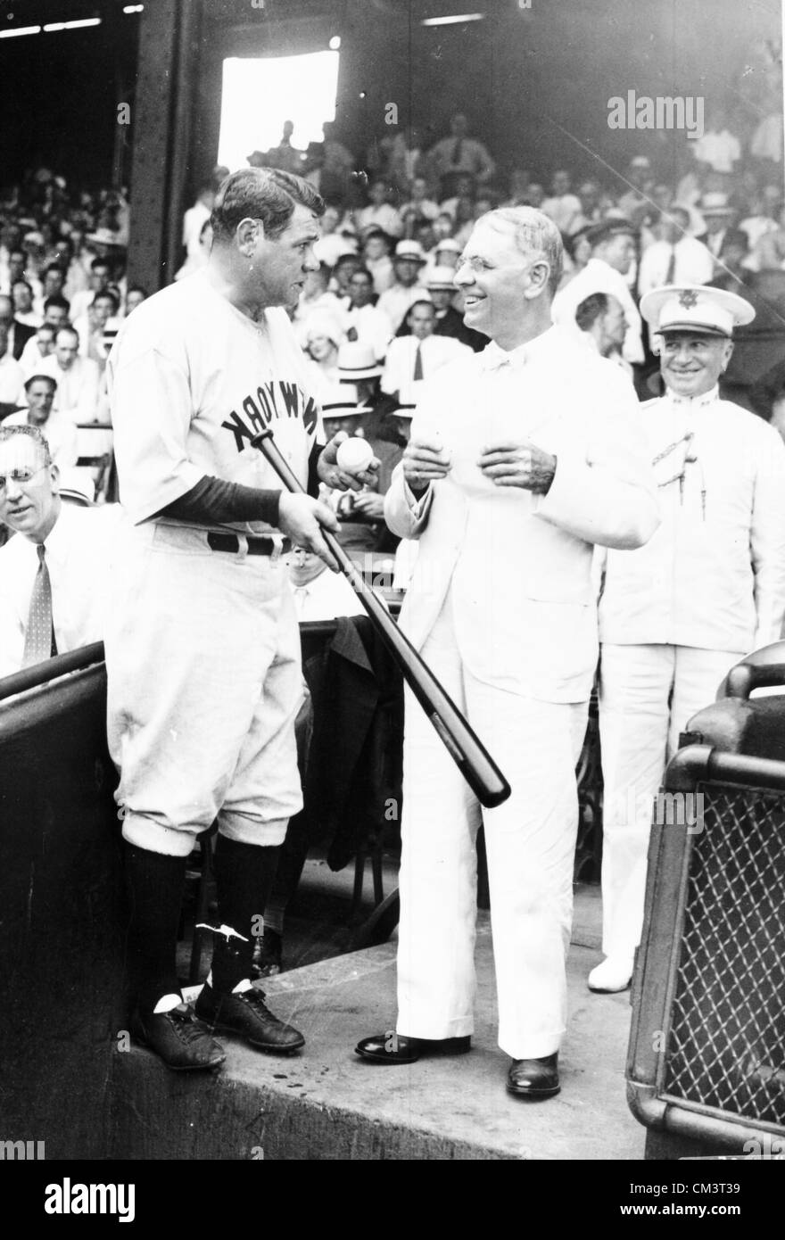 BABE RUTH.Supplied by Photos, inc.(Credit Image: © Supplied By Globe ...