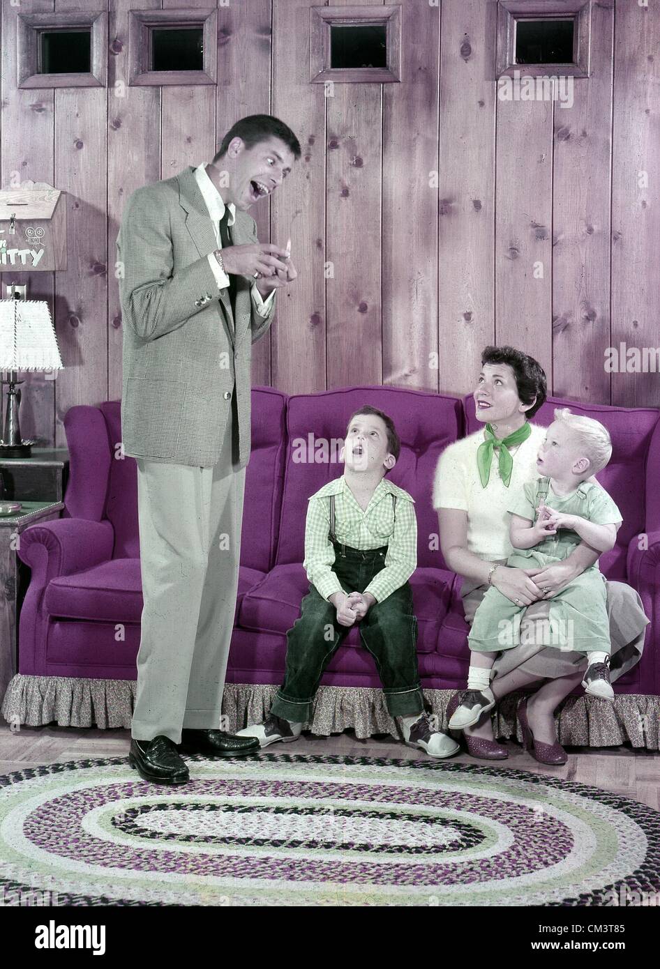 JERRY LEWIS with family.Supplied by Photos, inc.(Credit Image ...