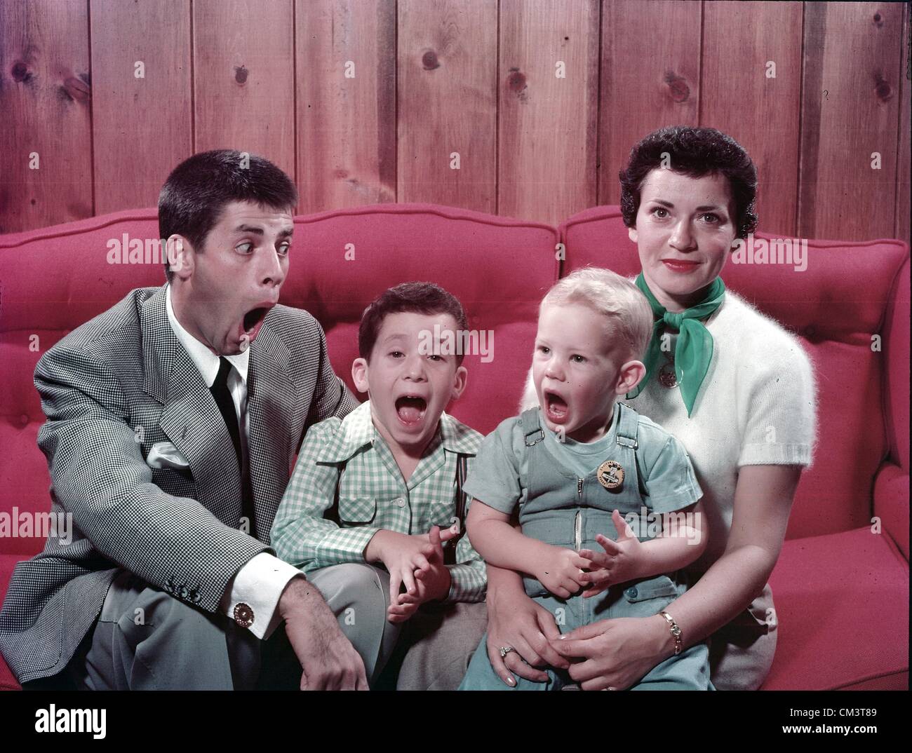 JERRY LEWIS with family.Supplied by Photos, inc.(Credit Image ...