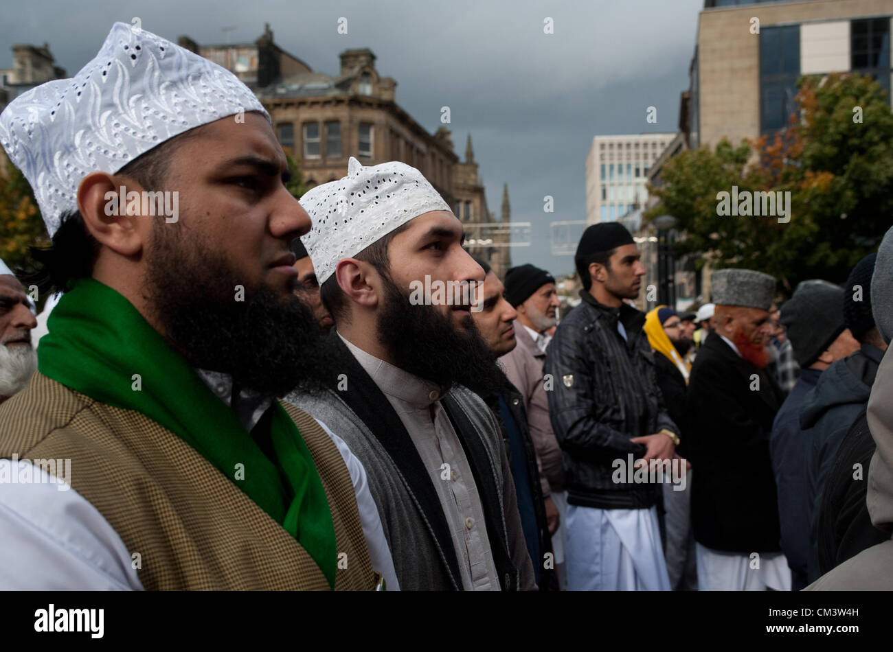 Bradford, UK. 28th September, 2012. Bradford has a large Muslim ...
