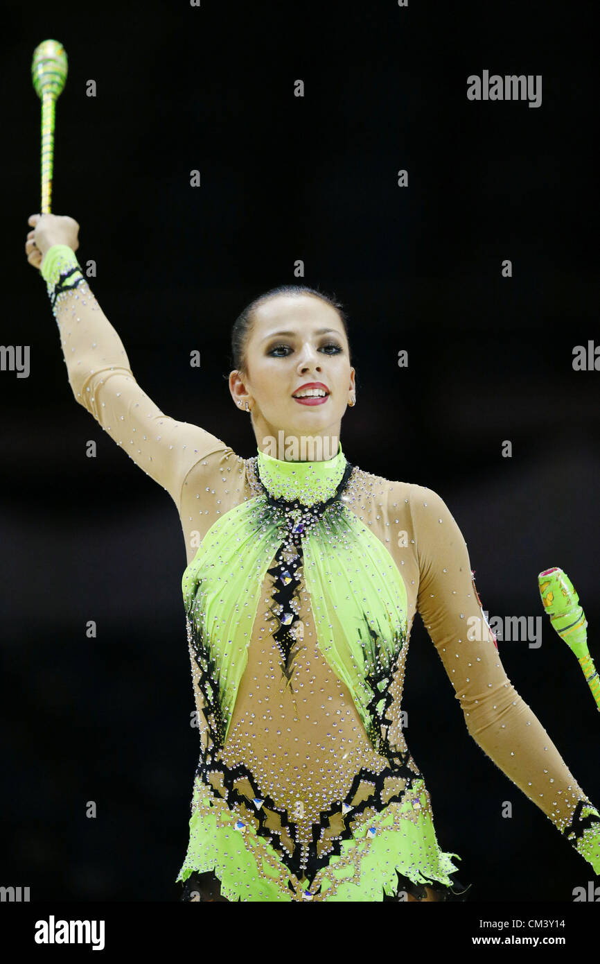 Yulia Bravikova (RUS), September 28, 2012 - Rhythmic Gymnastics : AEON ...