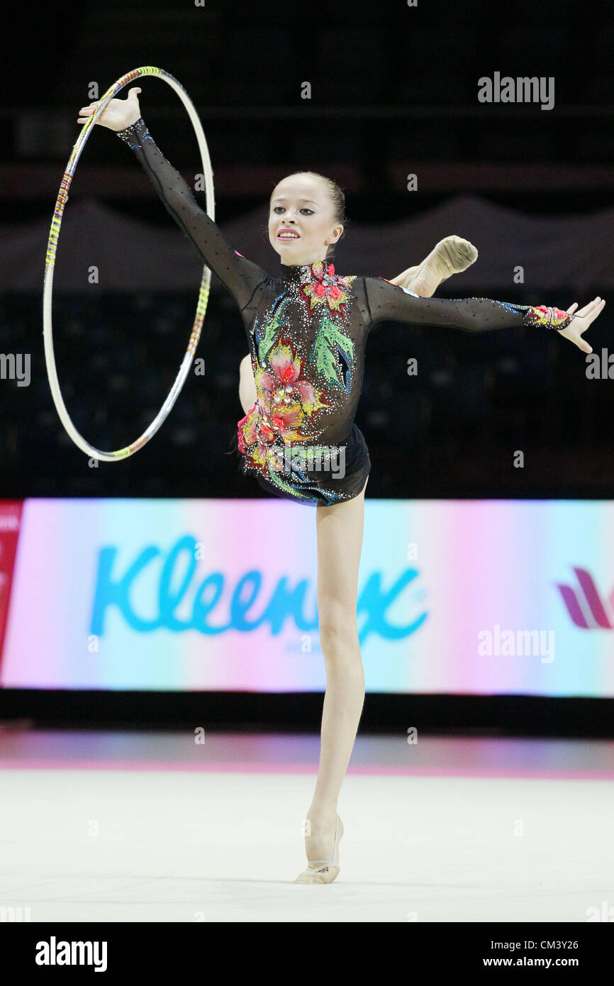Yulia Bravikova (RUS), September 28, 2012 - Rhythmic Gymnastics : AEON ...